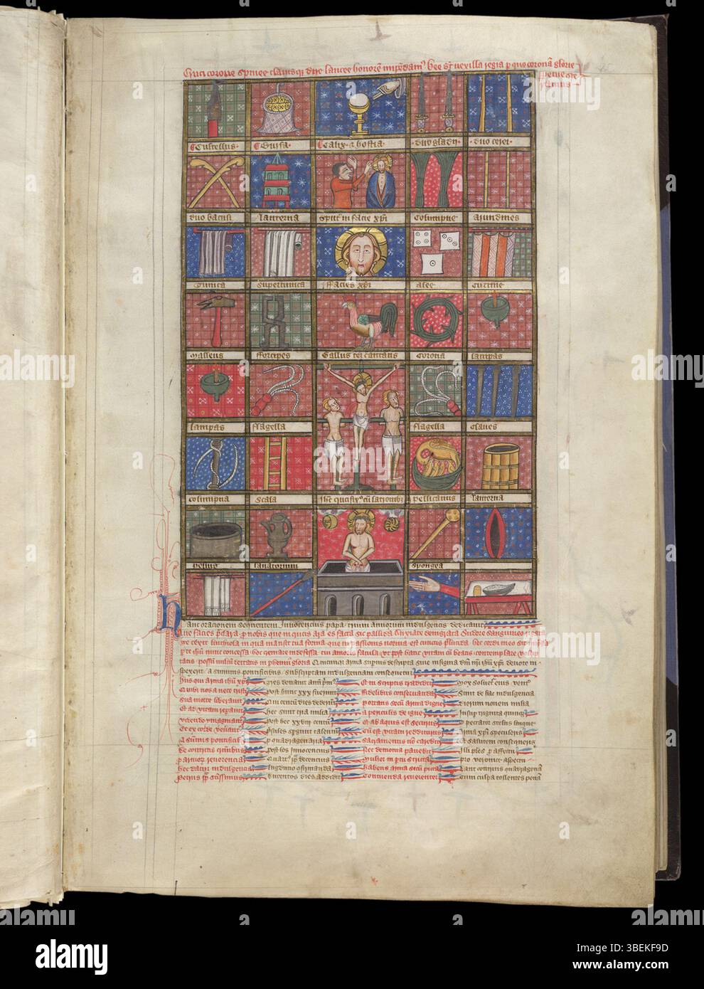 'Arma Christi' by James le Palmer, created between 1360 and 1375, is a ...