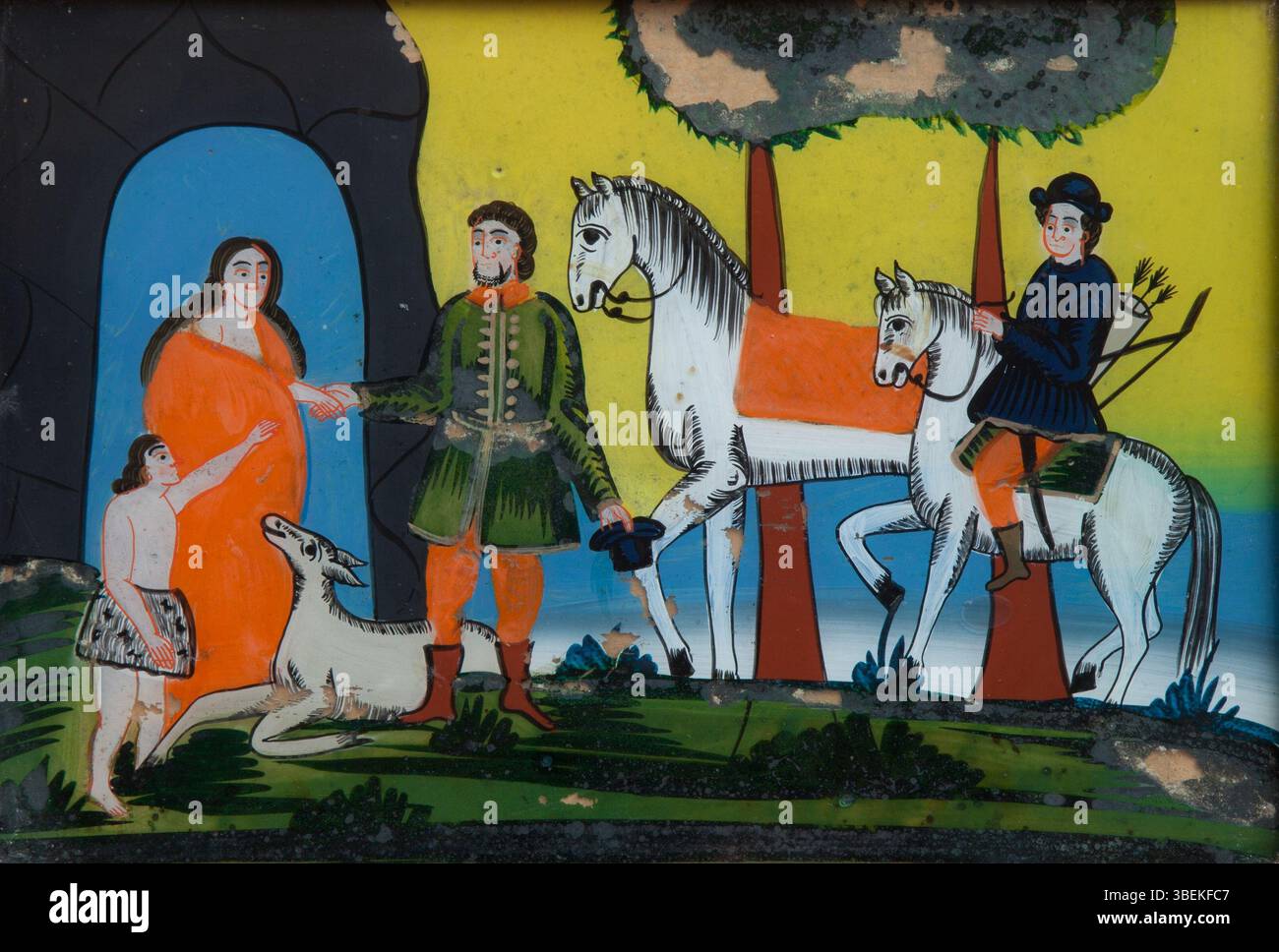 *Najdenje svete Genovefe* (Finding of Saint Genevieve) is a religious ...