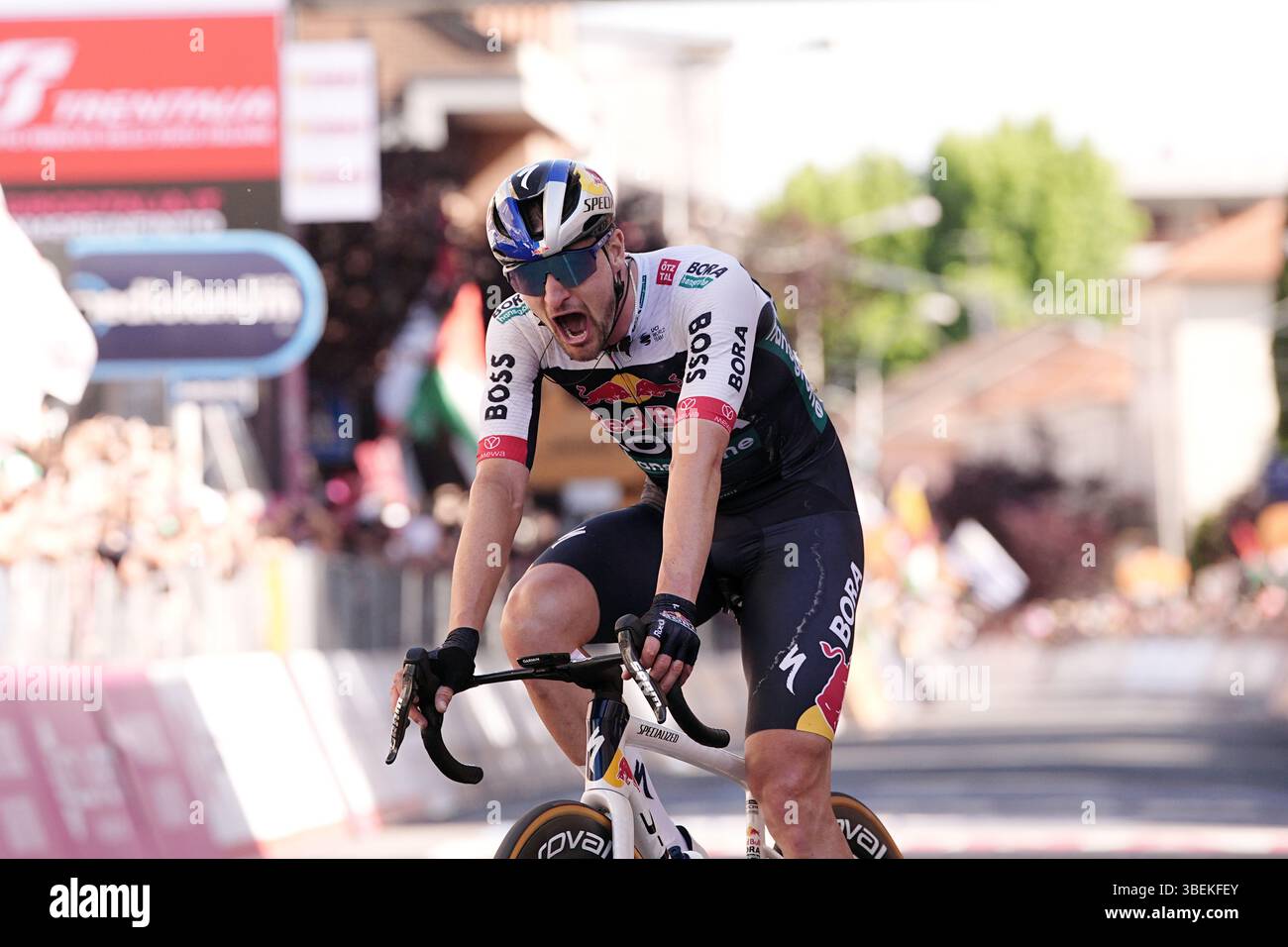 Denz Nico of Red Bull - Bora - Hansgrohe Team winner of the stage on ...