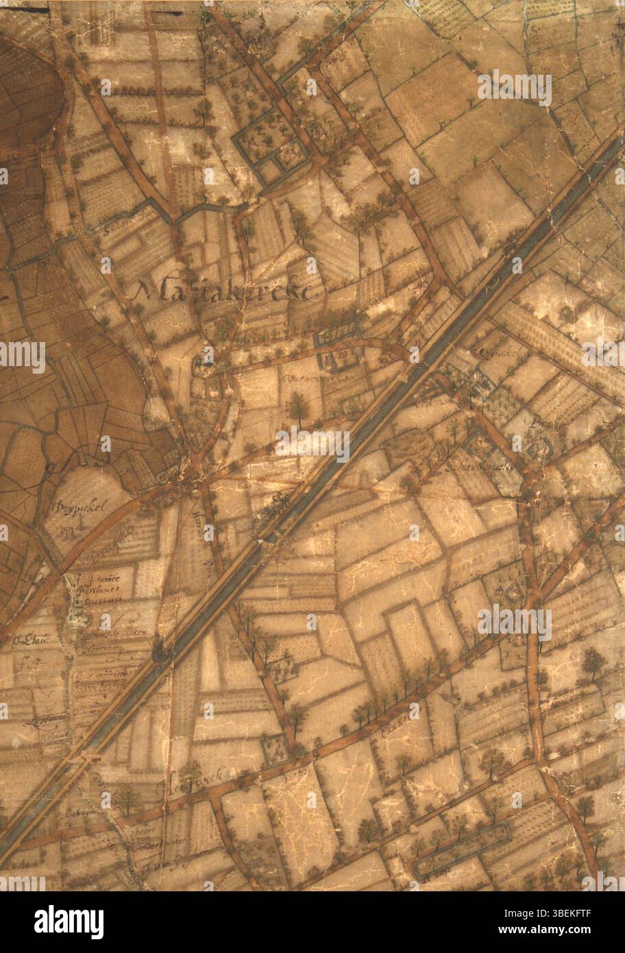 This map, crafted by Jacques Horebault in 1619, outlines the city of ...