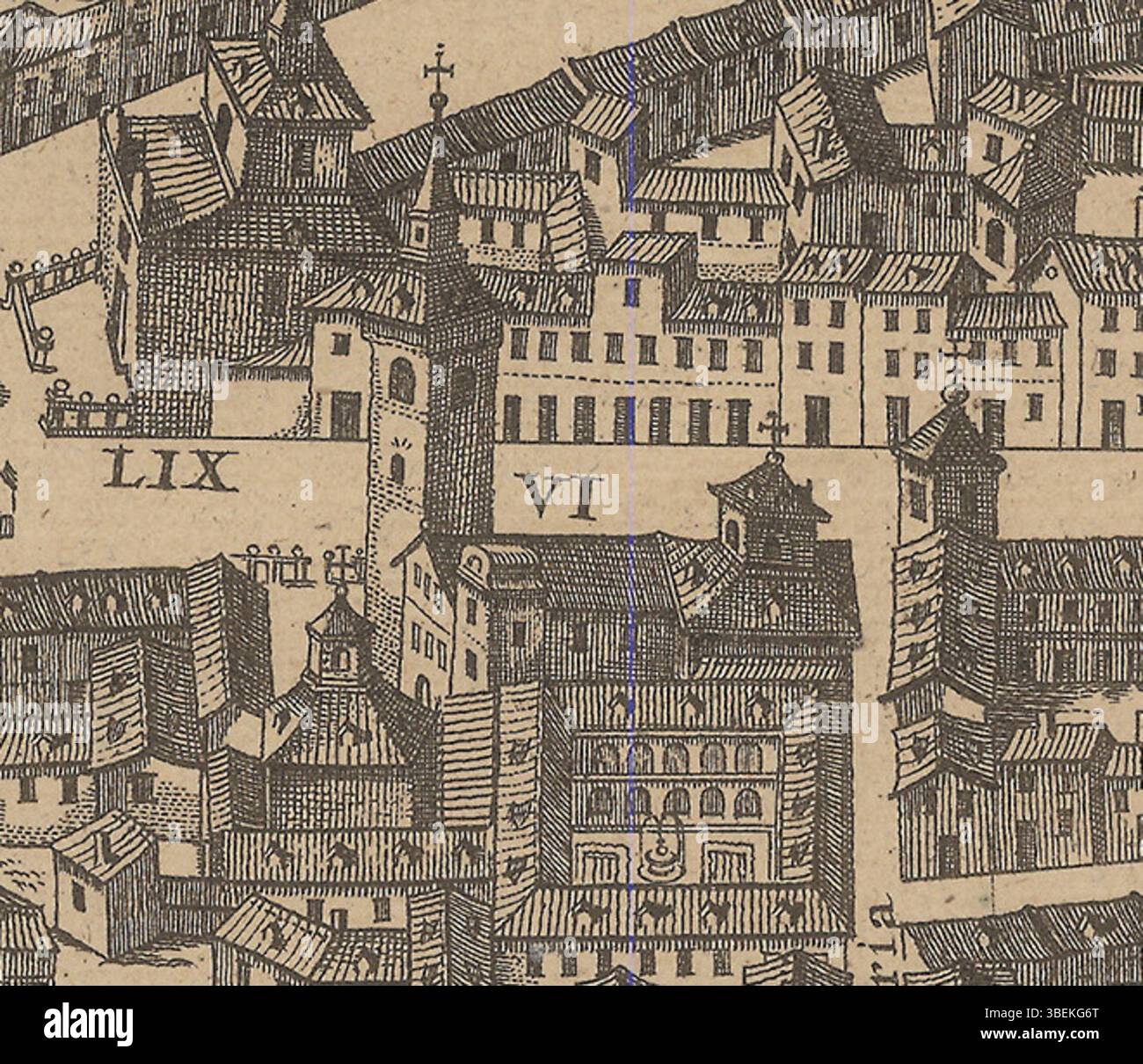 This 1881 reproduction of Pedro Teixeira's 1656 map depicts the ...