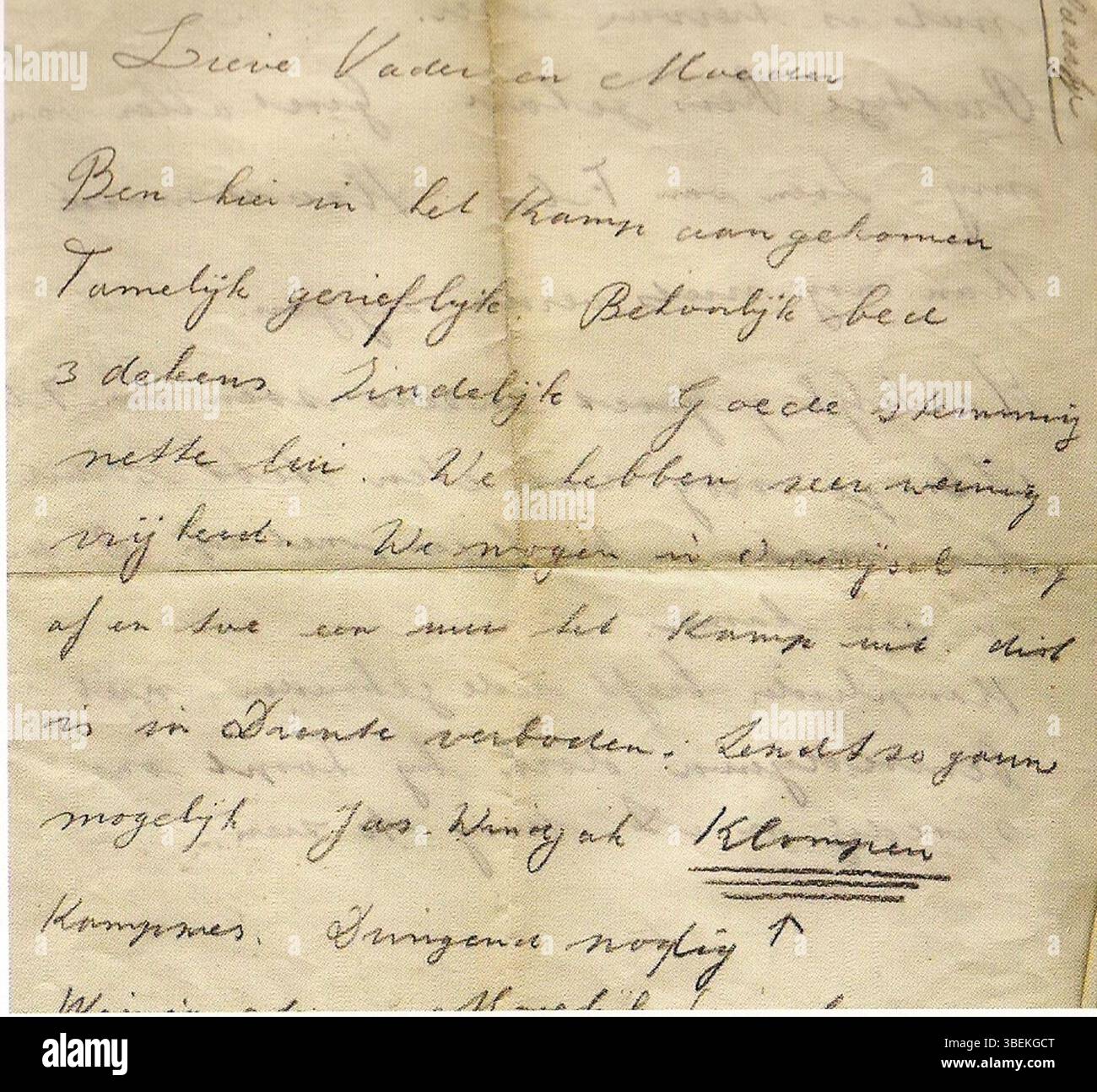 This handwritten letter from Philip Slier, dated April 25, 1942 ...