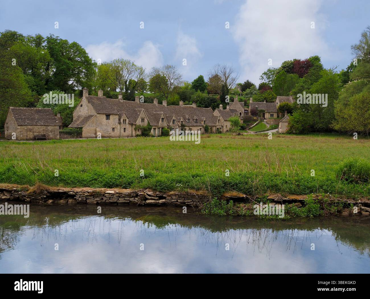 Arlington Row, in the beautiful Bibury Village in the glorious ...