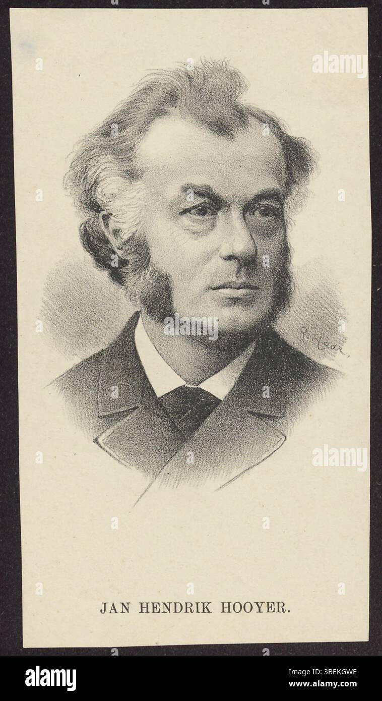 This portrait features Jan Hendrik Hooyer, cataloged as BWB 162. The ...