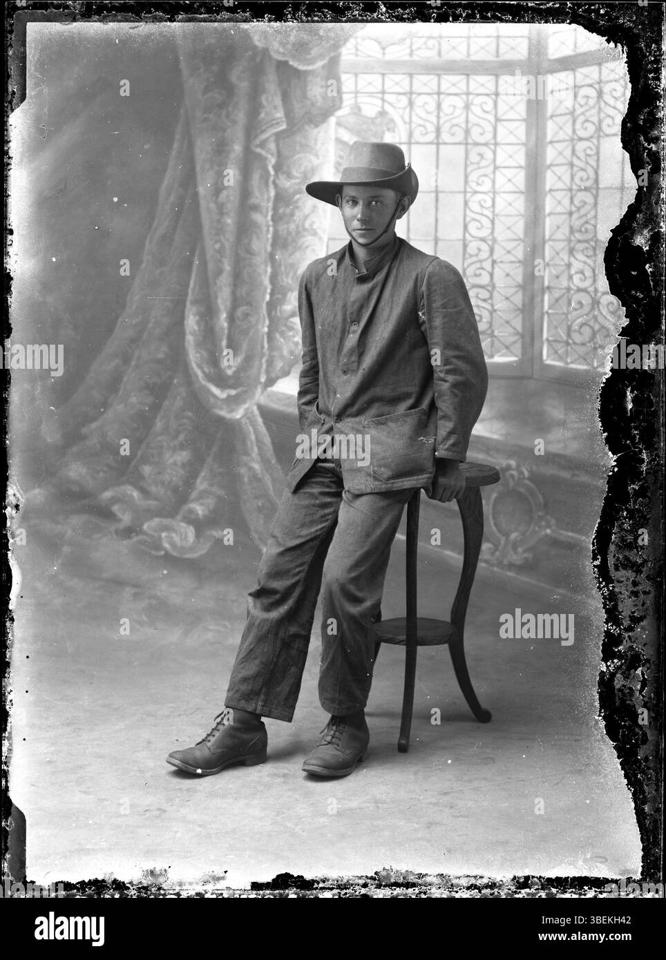 This photograph was taken by Alexander Galloway (1876 - 1945), who had ...