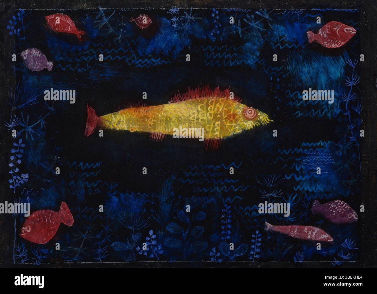 Paul Klee’s 1925 painting 'The Goldfish' exemplifies his unique ...