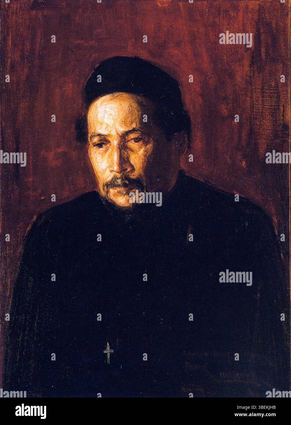 This 1897 portrait by Henry Ossawa Tanner depicts Bishop Benjamin ...