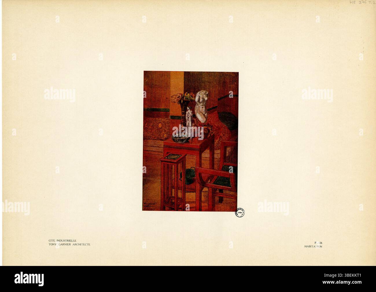 A 1932 illustration from Tony Garnier's project *Une cité industrielle ...