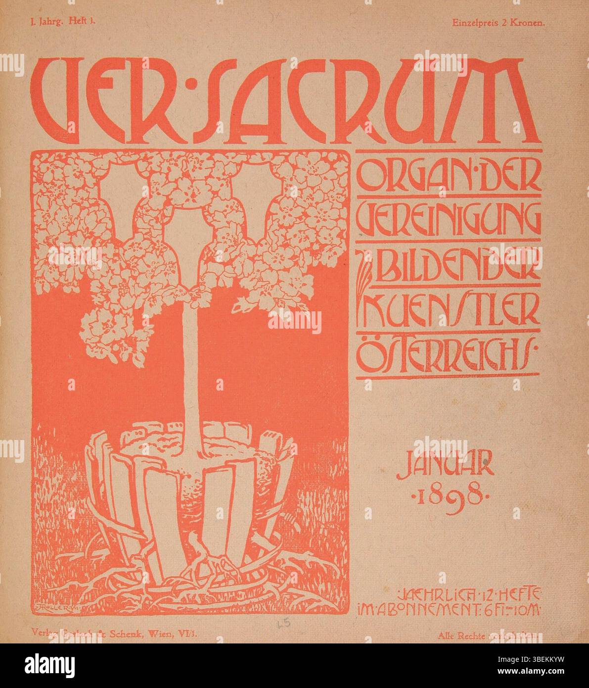 Cover design ver sacrum hi-res stock photography and images - Alamy