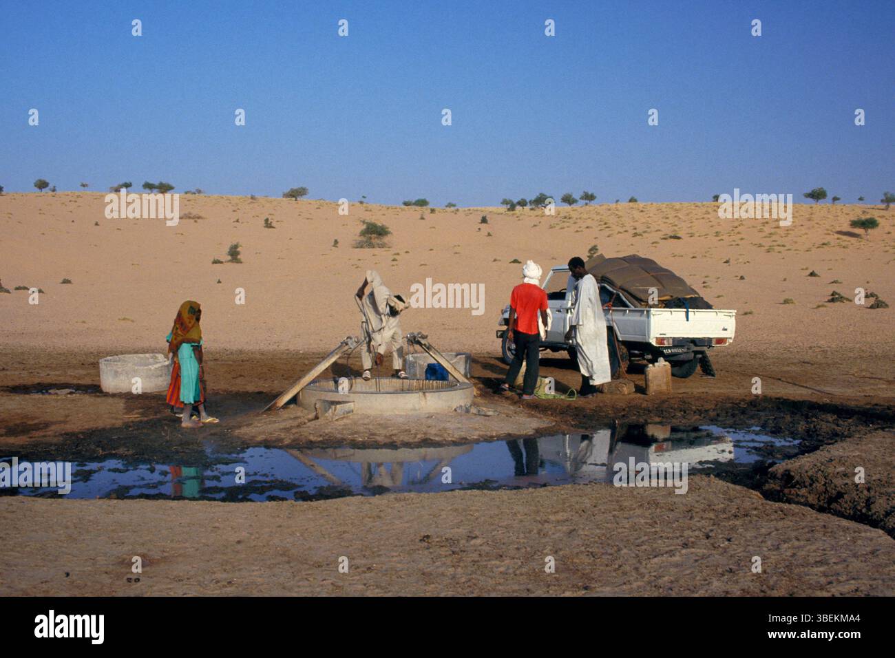 Desert well hi-res stock photography and images - Alamy