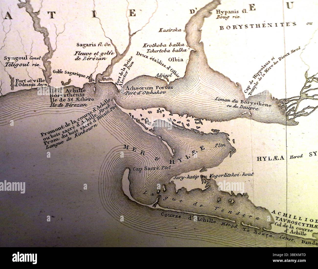 Dnieper river map hi-res stock photography and images - Alamy