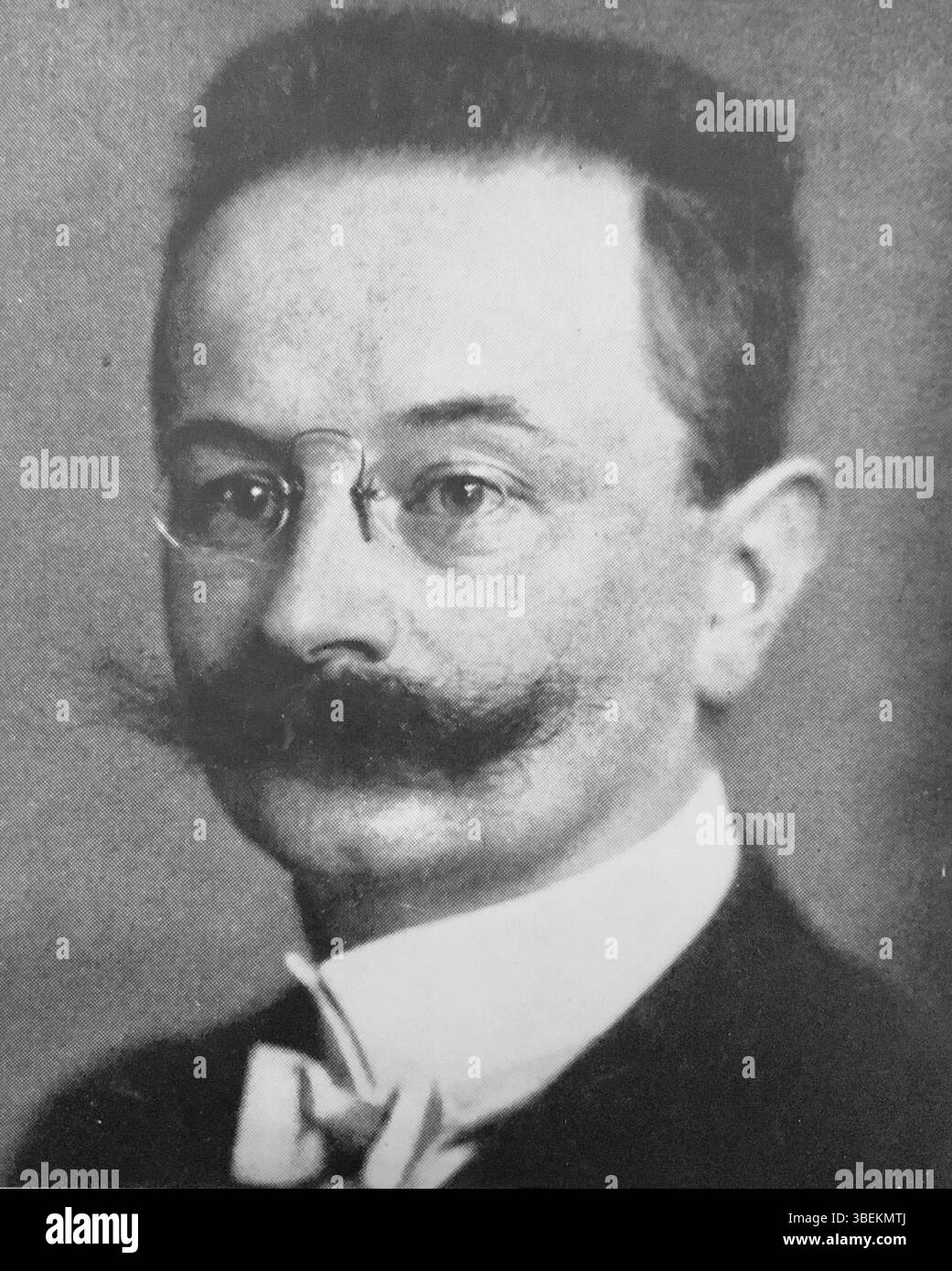 Photograph of Prof. Dr. Ernst Wanner, rector of Kantonsschule St ...