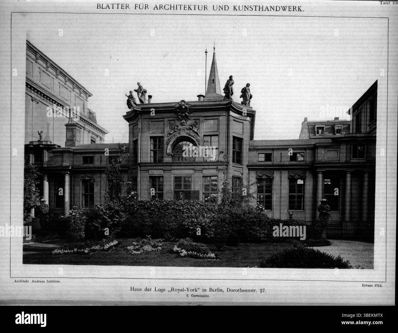 This photograph captures the garden side of Villa Kamecke, taken by ...