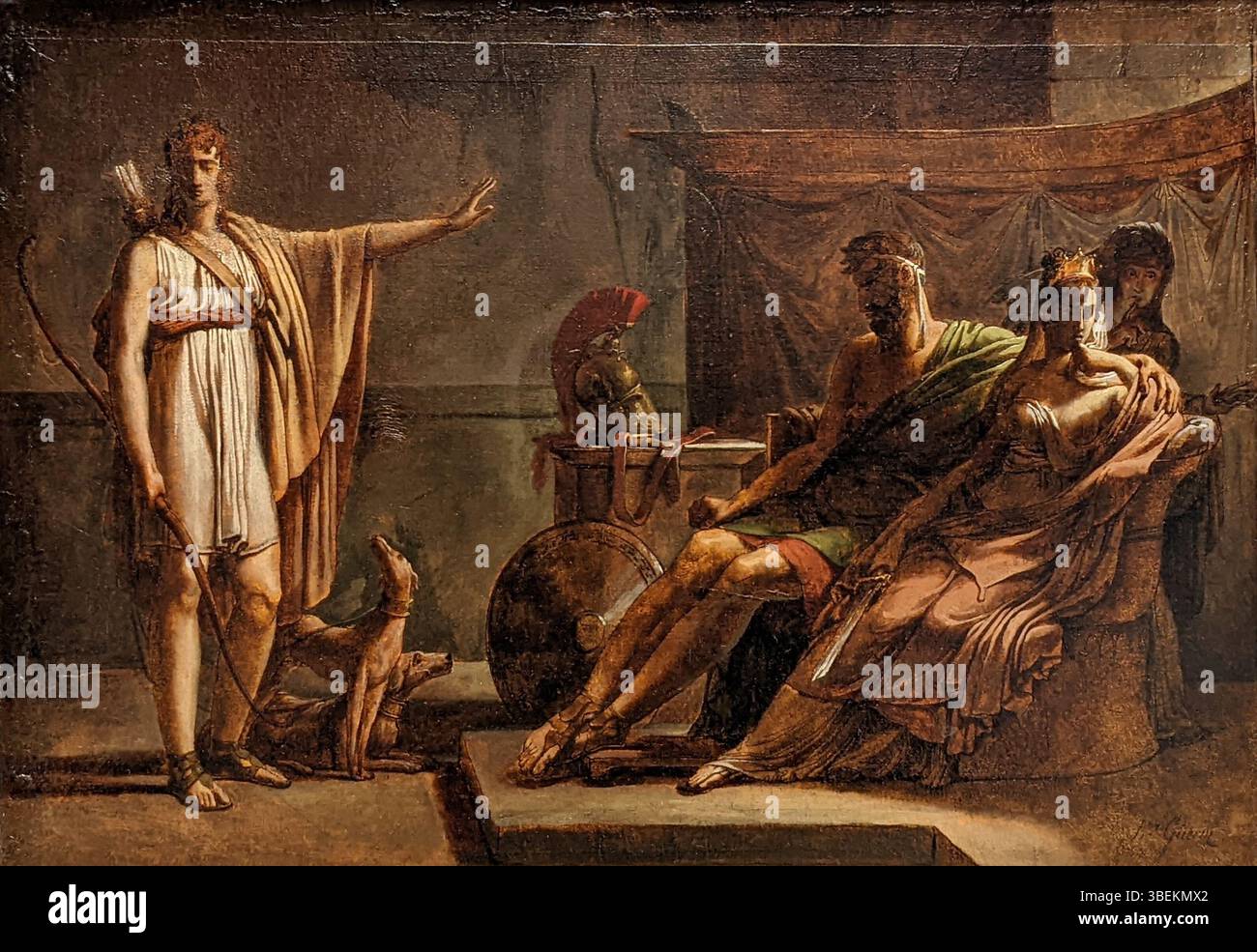 Pierre-Narcisse Guérin’s sketch of 'Phèdre et Hippolyte' from the early ...