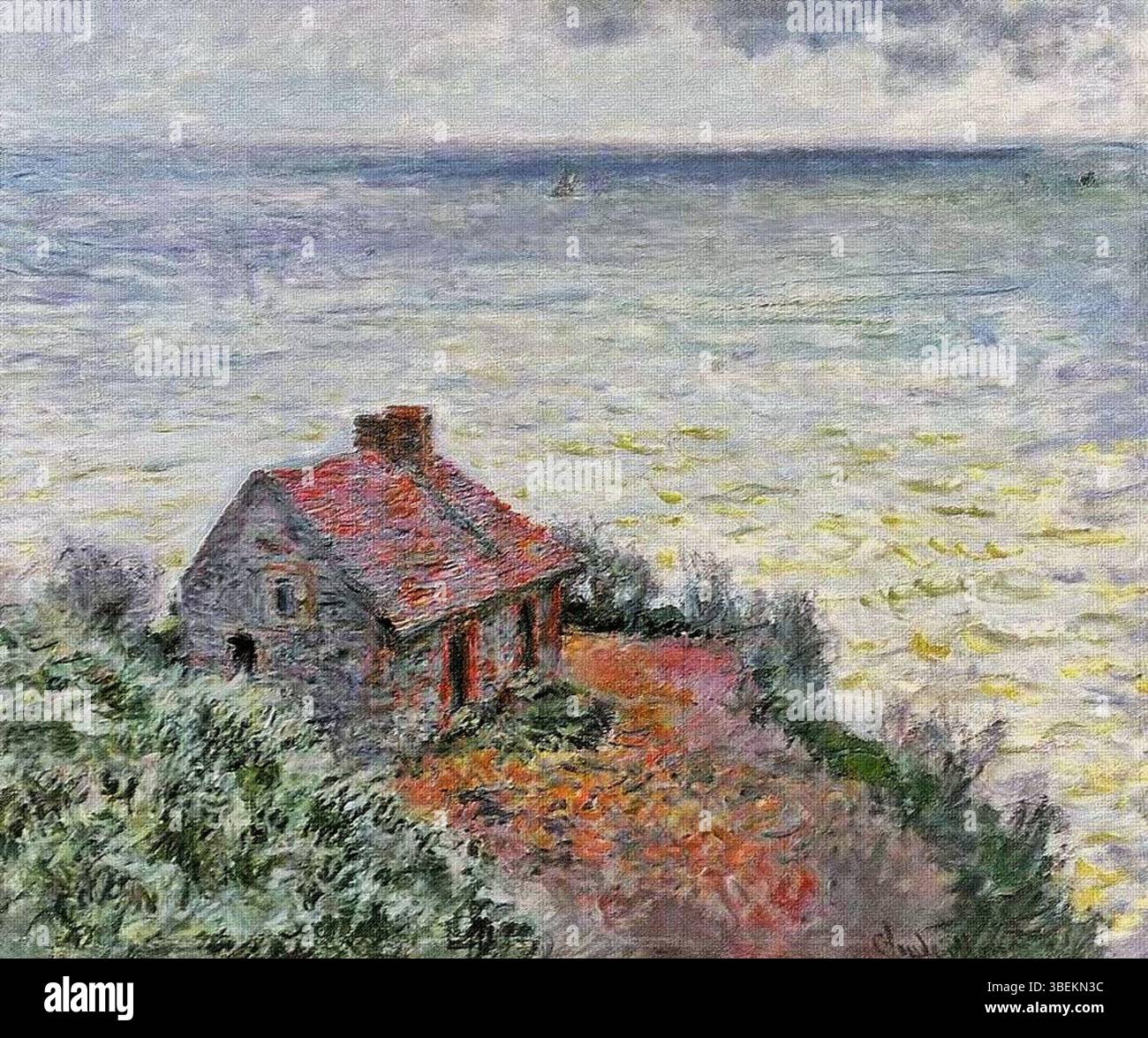This piece titled 'Monet w735' represents a work by Claude Monet, a ...
