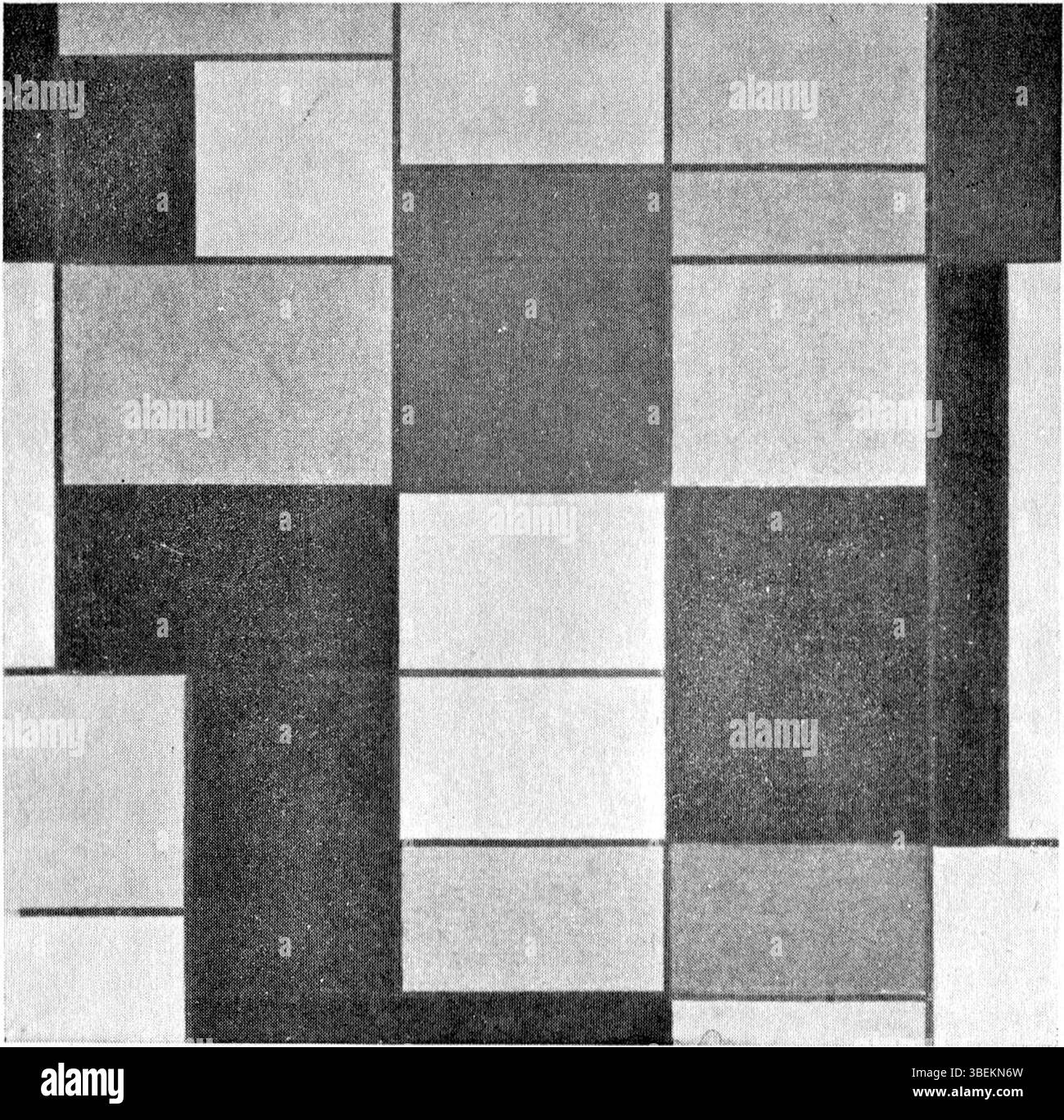 Piet Mondrian’s 1920 work 'Compositie A' is a key example of his ...