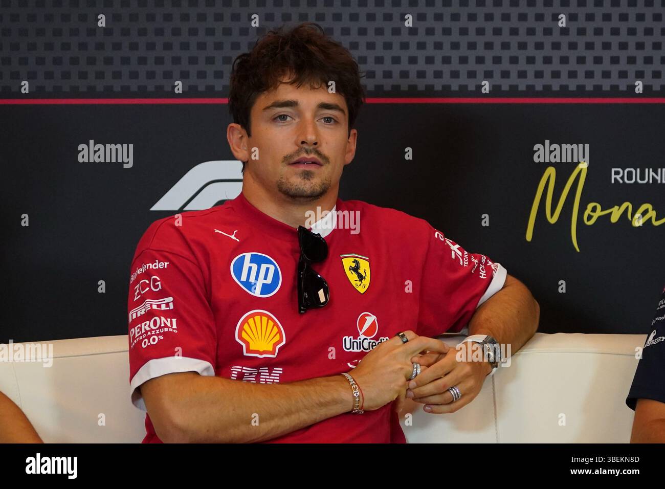 Charles Leclerc during the Formula 1 TAG Heuer Gran Premio di Monaco ...