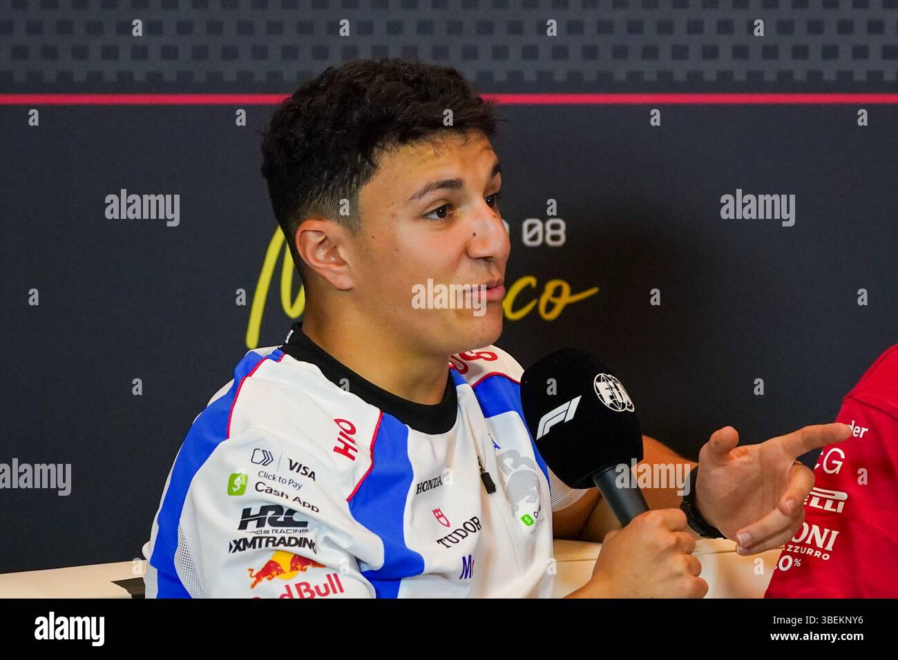 Isack Hadjar during the Formula 1 TAG Heuer Gran Premio di Monaco 2025 ...