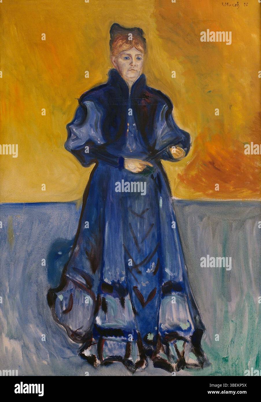 Edvard Munch’s 1906 portrait of Mrs. Förster-Nietzsche captures the ...