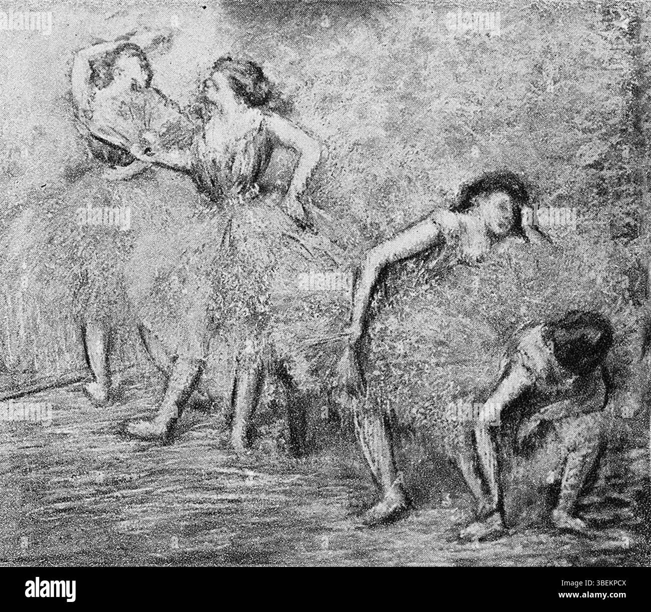 *Quatre danseuses* (Four Dancers) by Edgar Degas illustrates four ...