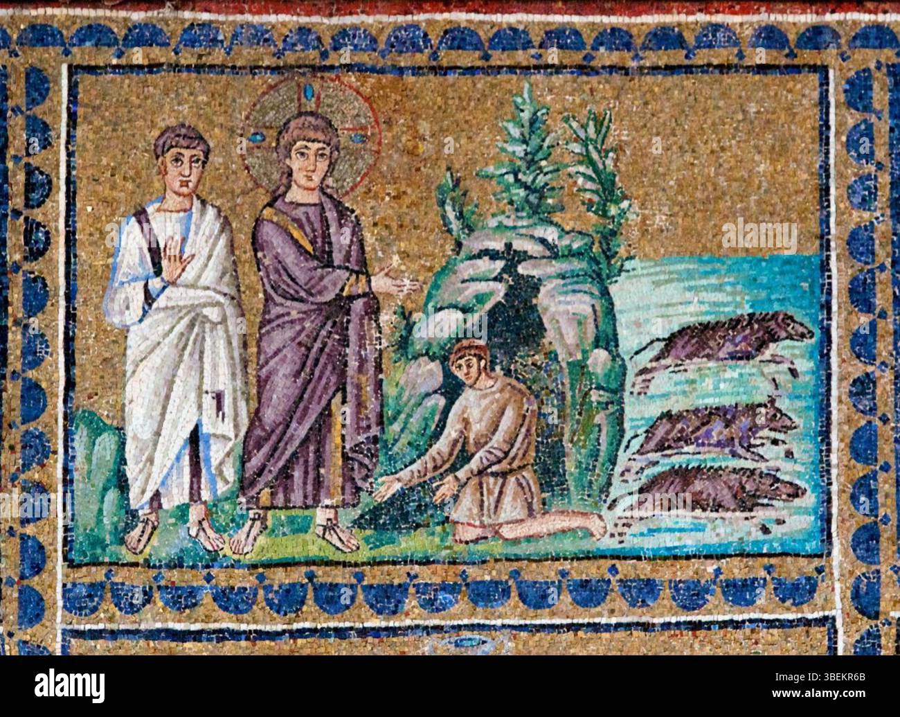 Exorcism of gerasene demoniac hi-res stock photography and images - Alamy