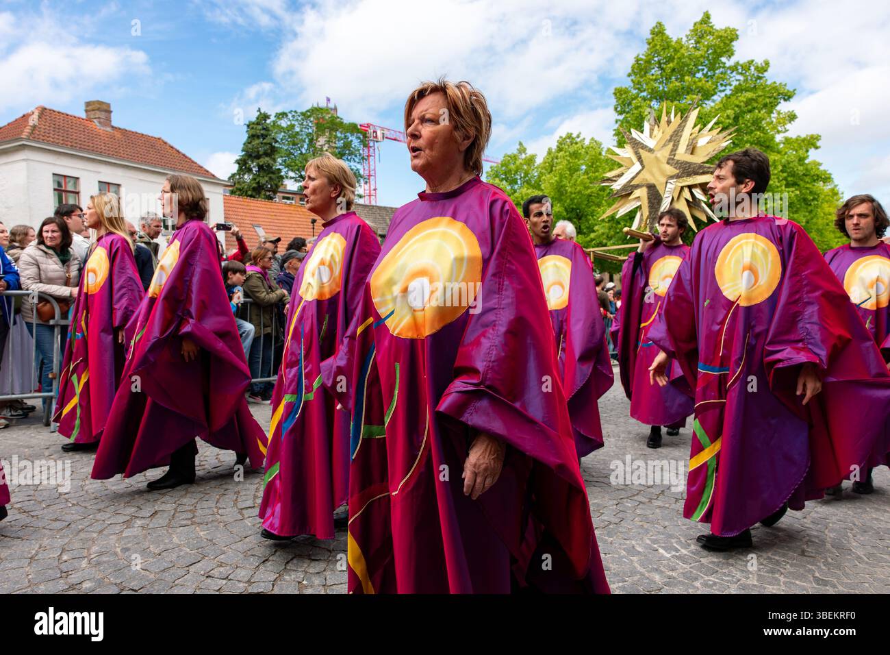 Brugge, Belgium. 29th May, 2025. this picture shows the Holy Blood ...