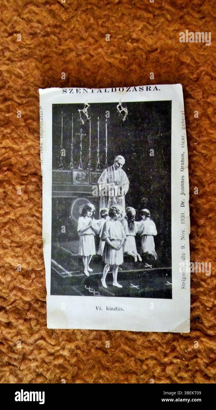 This set of Imás kártya, traditional Hungarian playing cards, showcases ...