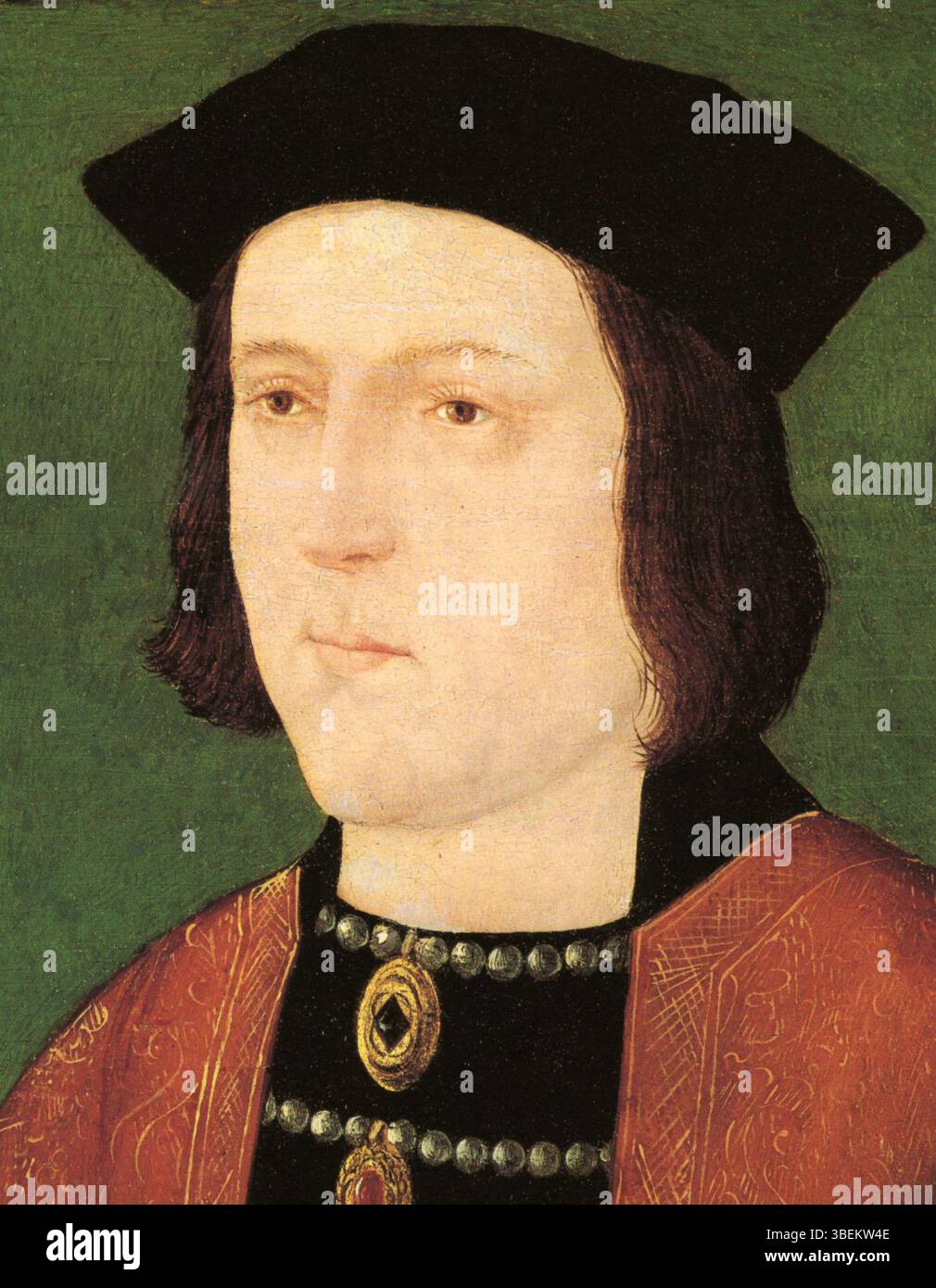 This anonymous painting, depicting King Edward IV of England, dates to ...