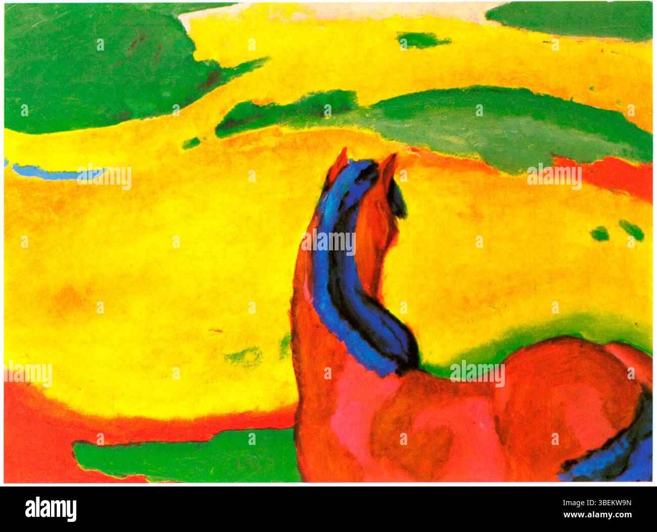 Stylized natural landscape Cut Out Stock Images & Pictures - Alamy