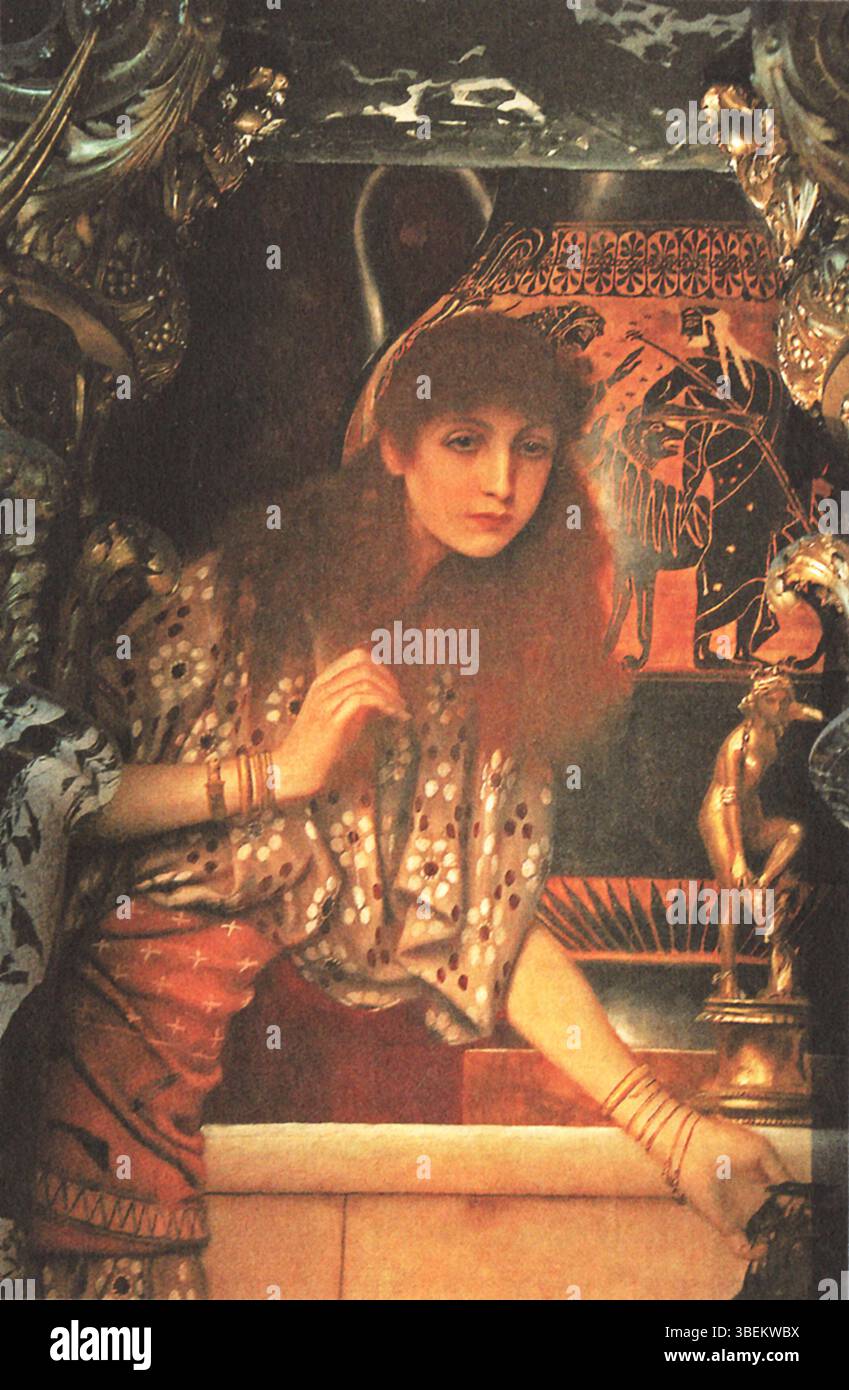 Gustav Klimt's 1890-91 work 'Griechische Antike' was part of a series ...