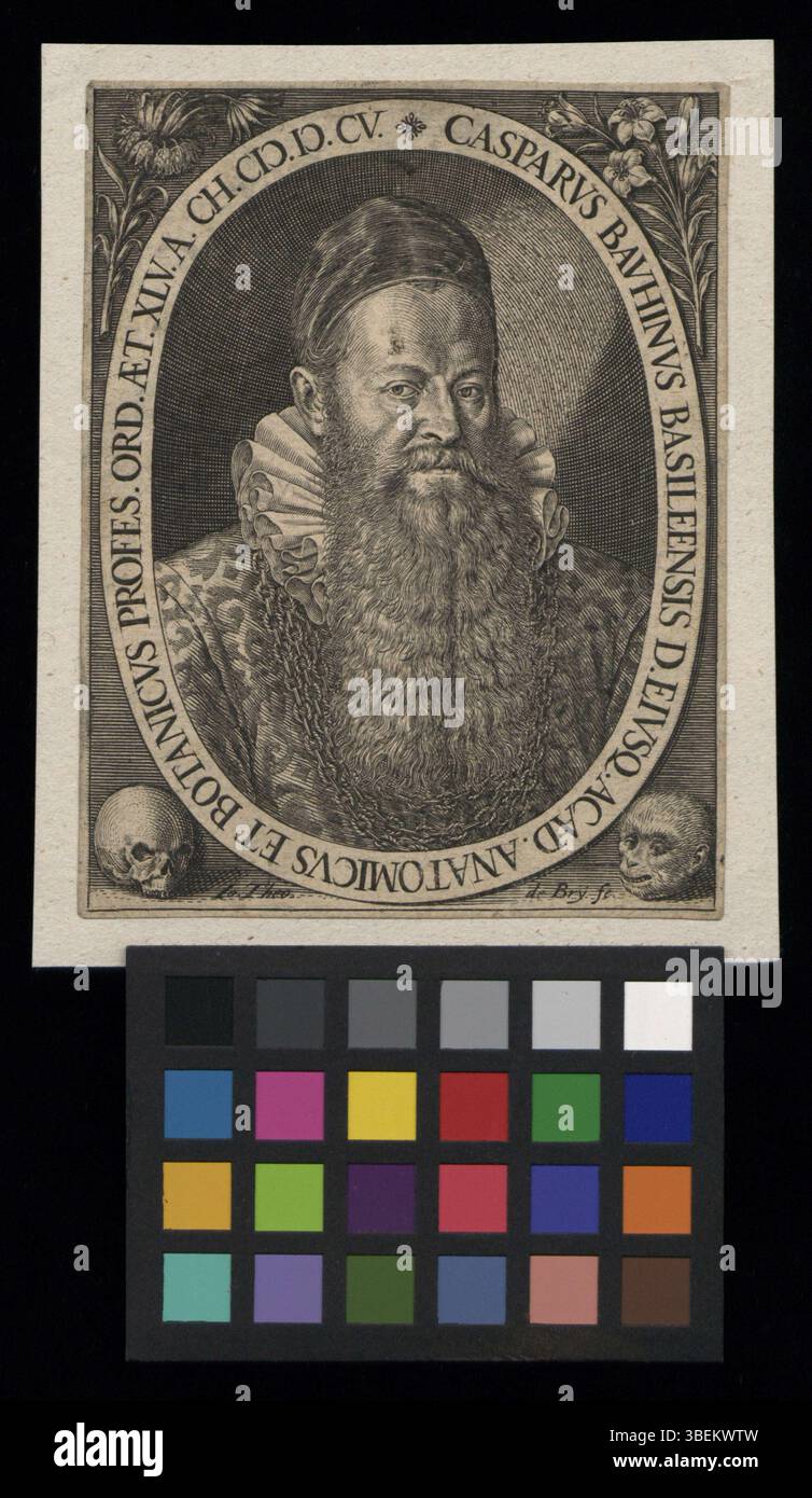 This copperplate engraving, created by Io. Theo. de Bry circa 1605 ...