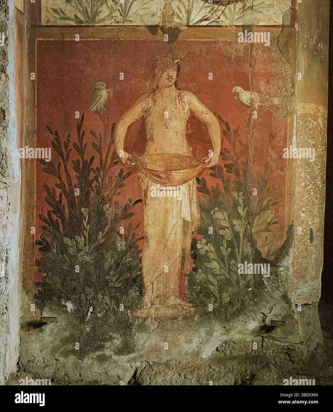 This 1st-century CE Roman fresco from the House of the Ceii in Pompeii ...