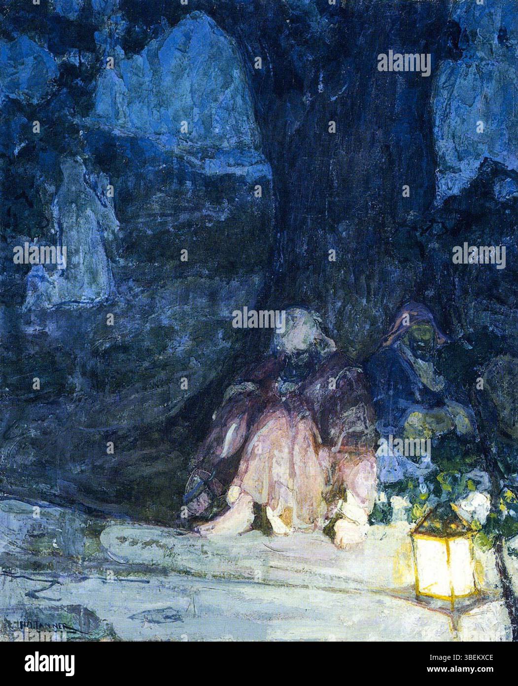 Disciples sleeping while praying hi-res stock photography and images ...