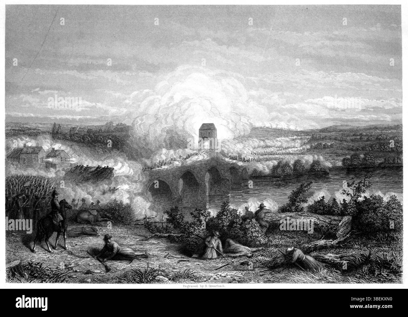 The battle of bothwell bridge Cut Out Stock Images & Pictures - Alamy