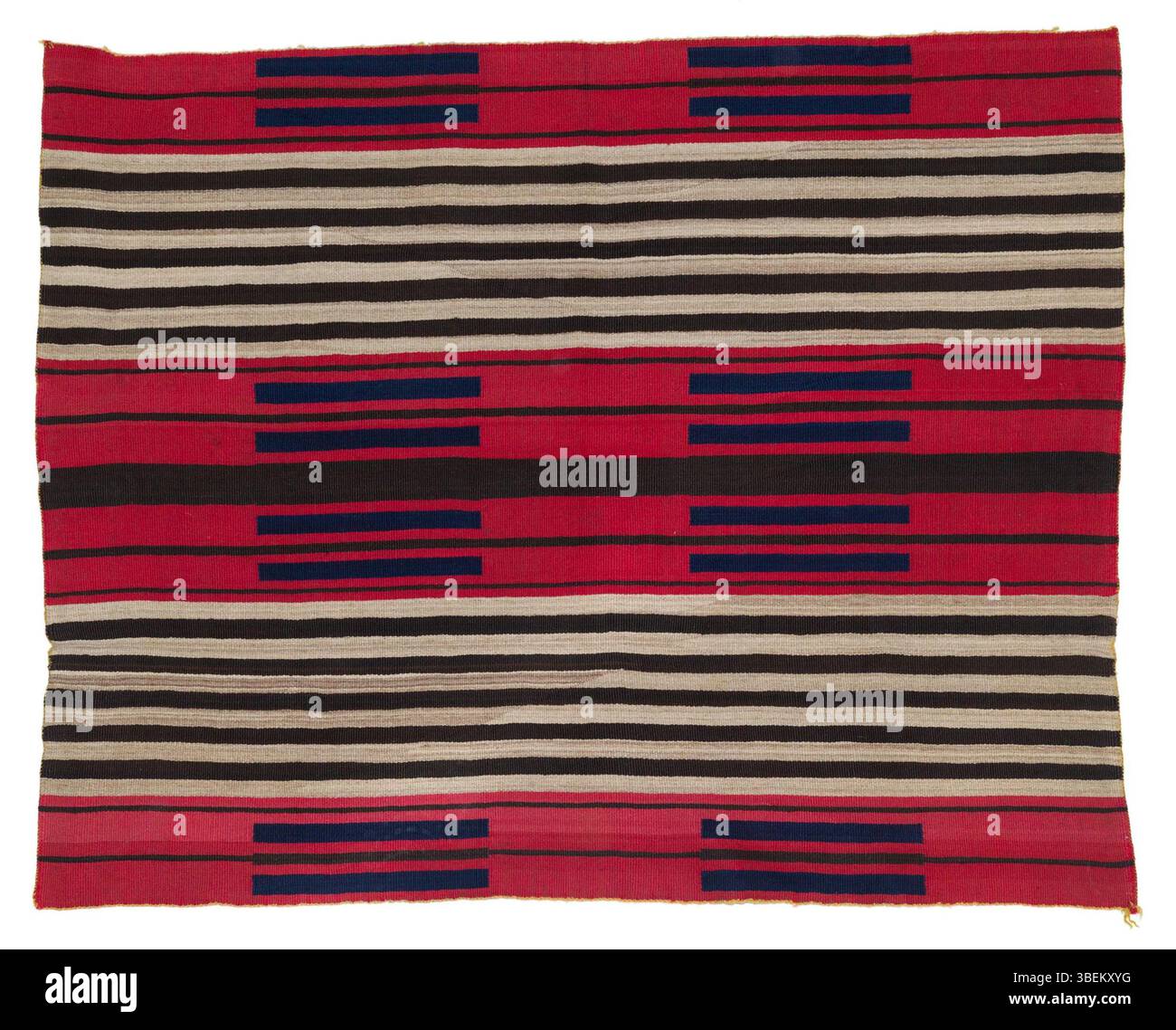 This Second Phase Navajo woman's blanket, crafted between 1875 and 1900 ...