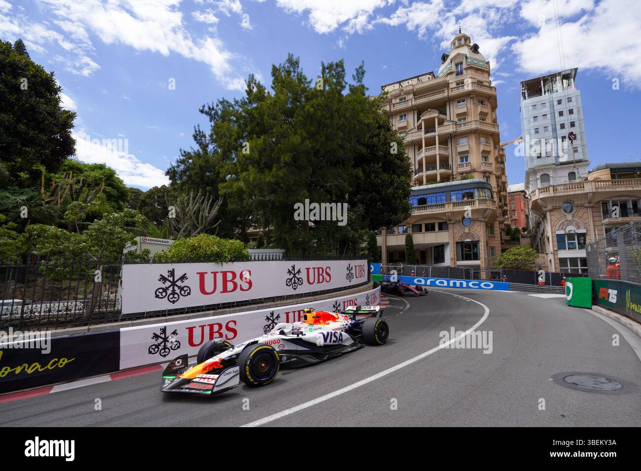 Montecarlo, Monaco. 29/22/2025. Liam Lawson of New Zealand driving the ...