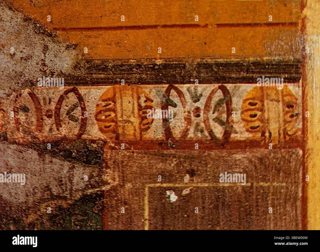 Detail from the north wall of Cubiculum 46 in Pompeii's House of the ...