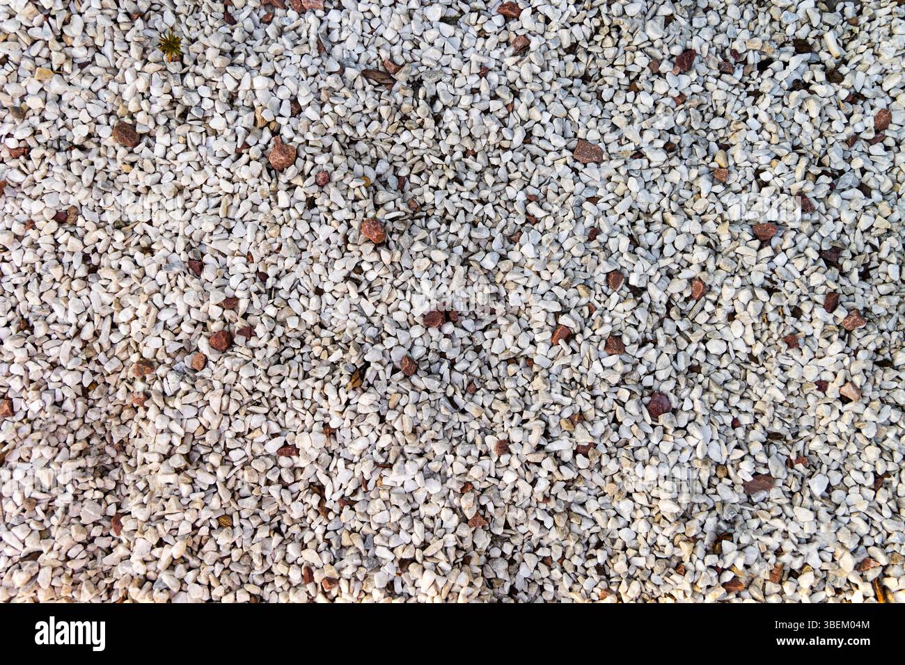Close-Up of Crushed Gravel Texture. Detailed view of crushed gravel ...