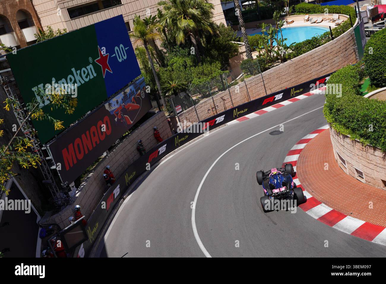 Montecarlo, Monaco. 29/22/2025. Franco Colapinto of Australia driving ...