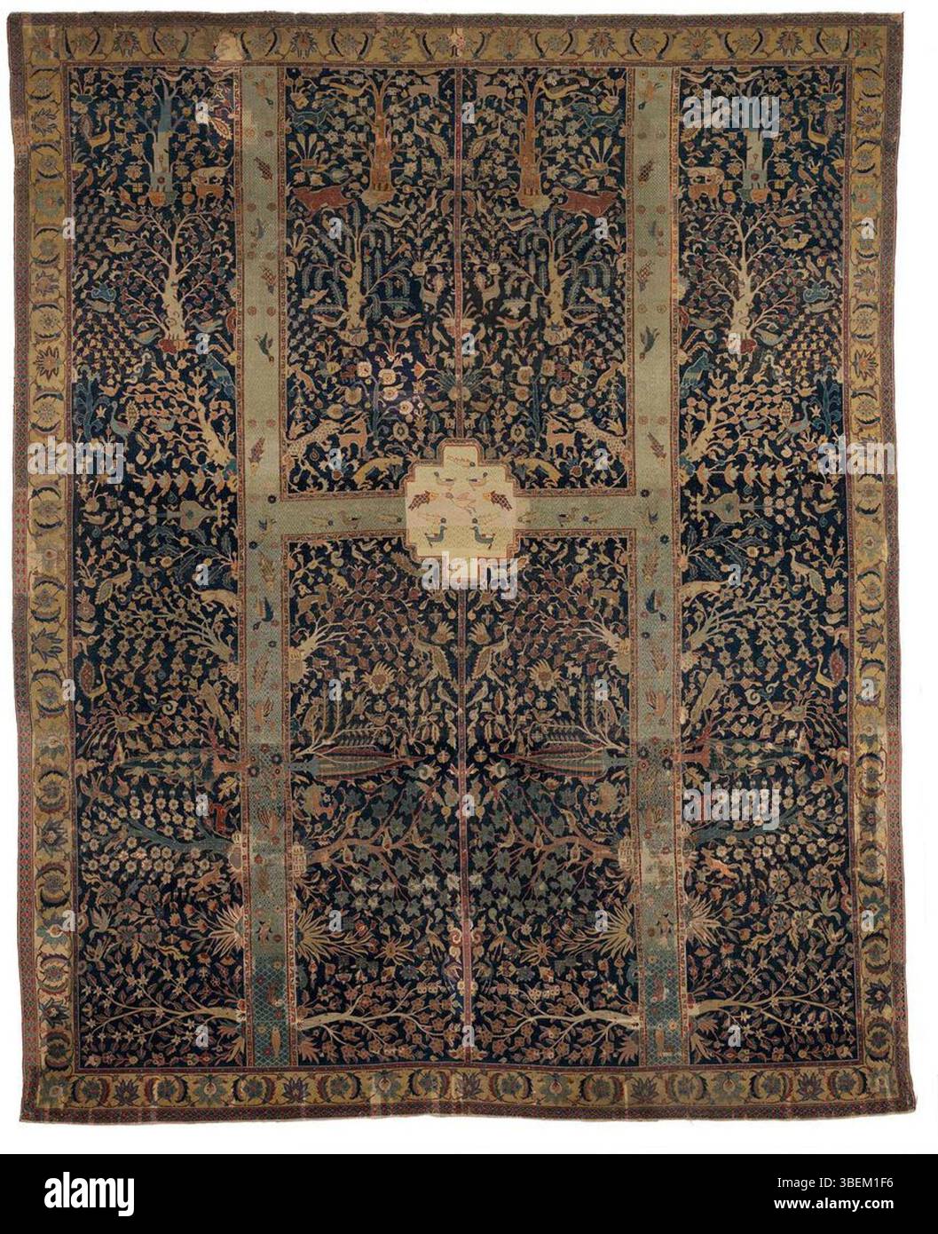 The Wagner Garden Carpet, dating from the 17th century, is a fine ...