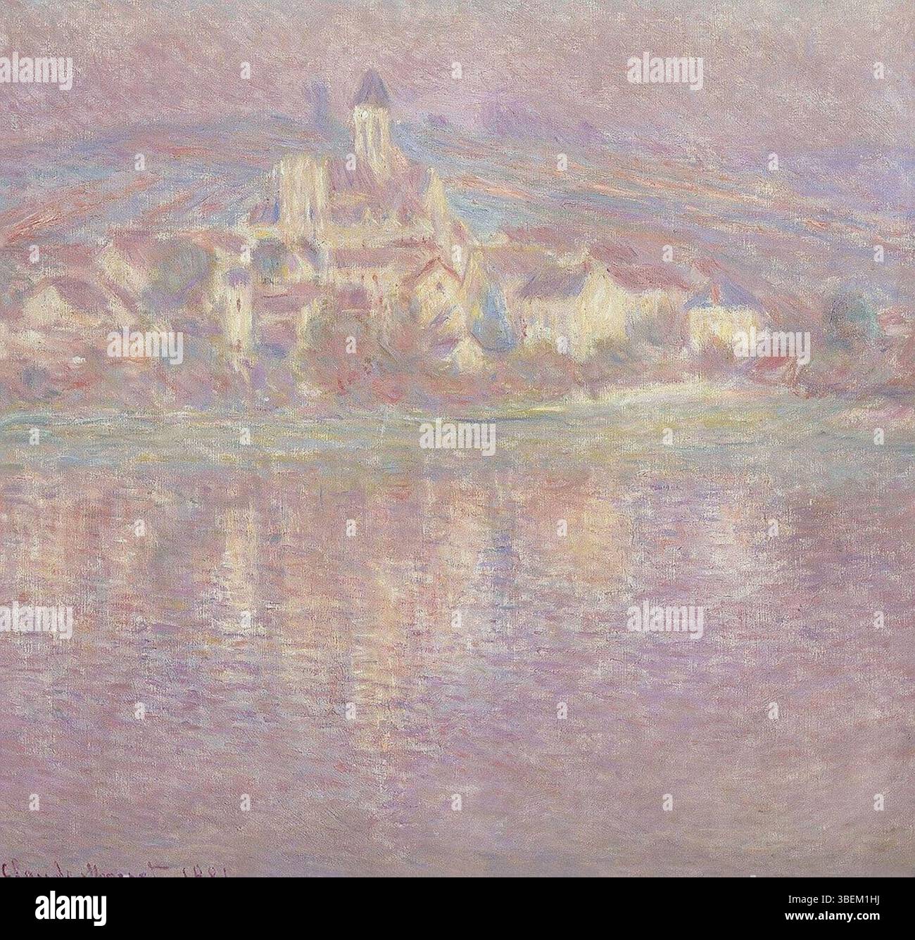 A painting by Claude Monet from 1856, showcasing the master’s use of ...