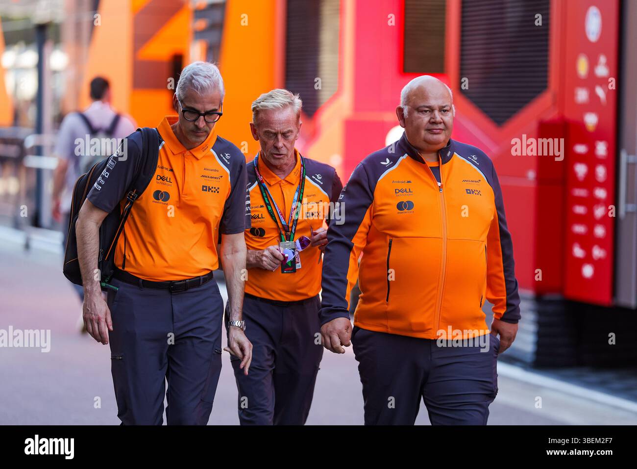 ALUNNI BRAVI Alessandro, McLaren F1 Team, MARSHALL Rob (gbr), Chief ...