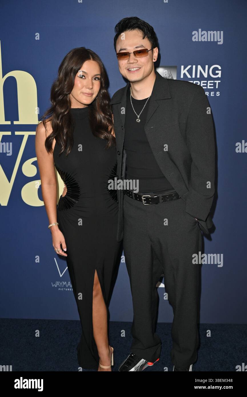 West Hollywood, CA USA - May 23, 2025: Ali Fumiko Whitney, Ricky He ...