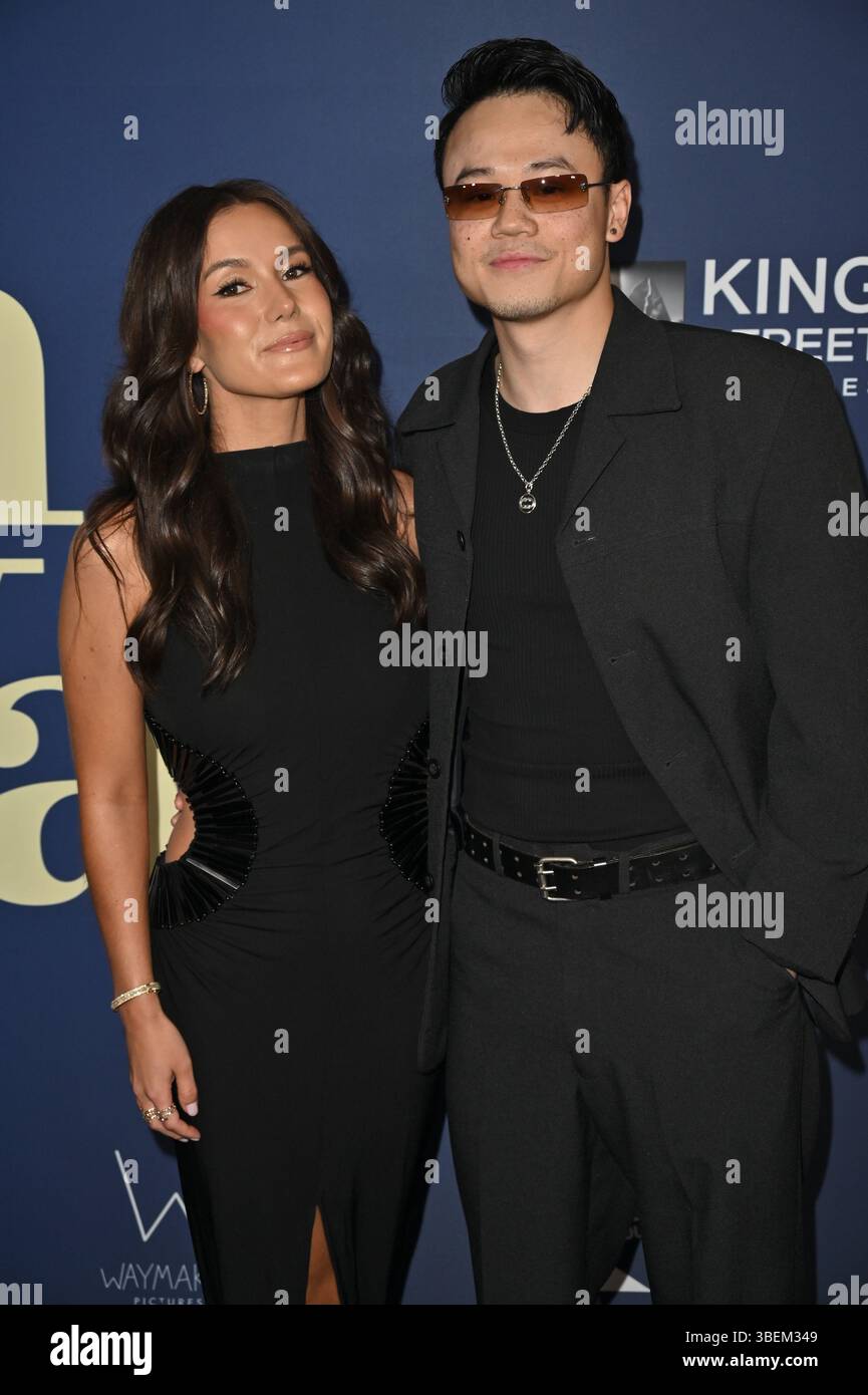 West Hollywood, CA USA - May 23, 2025: Ali Fumiko Whitney, Ricky He ...