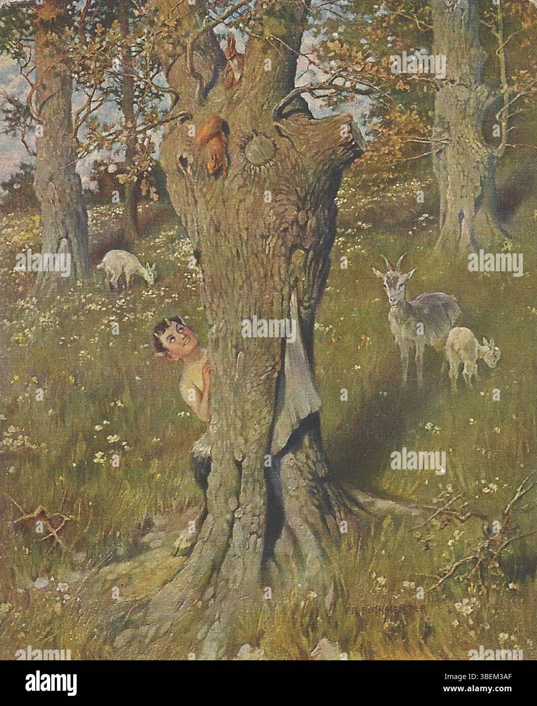 Richard Borrmeister’s *Waldidyll* (Forest Idyll), created before 1938 ...