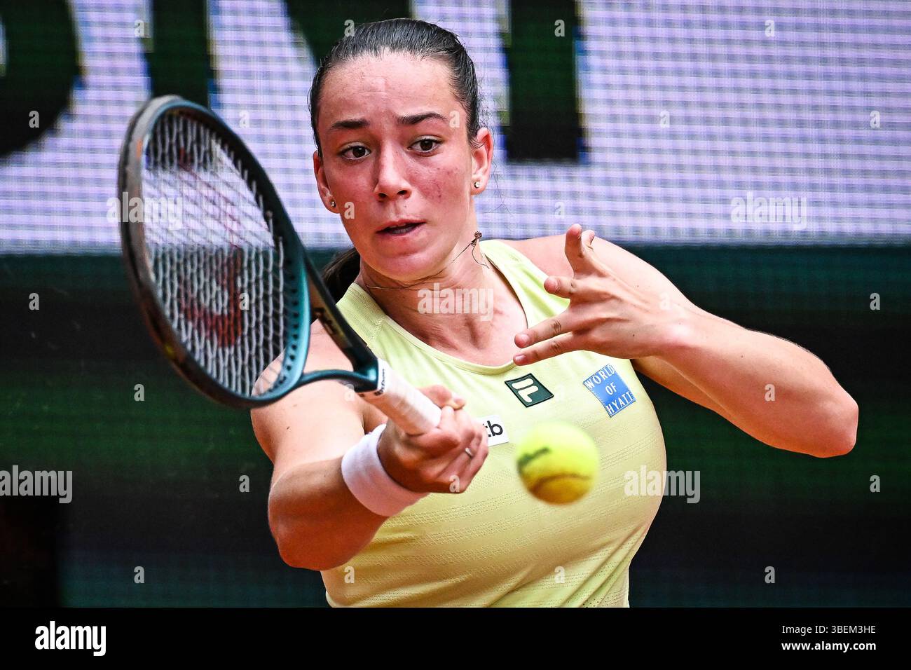 Tereza VALENTOVA of Czech Republic during the fifth day of the Roland ...