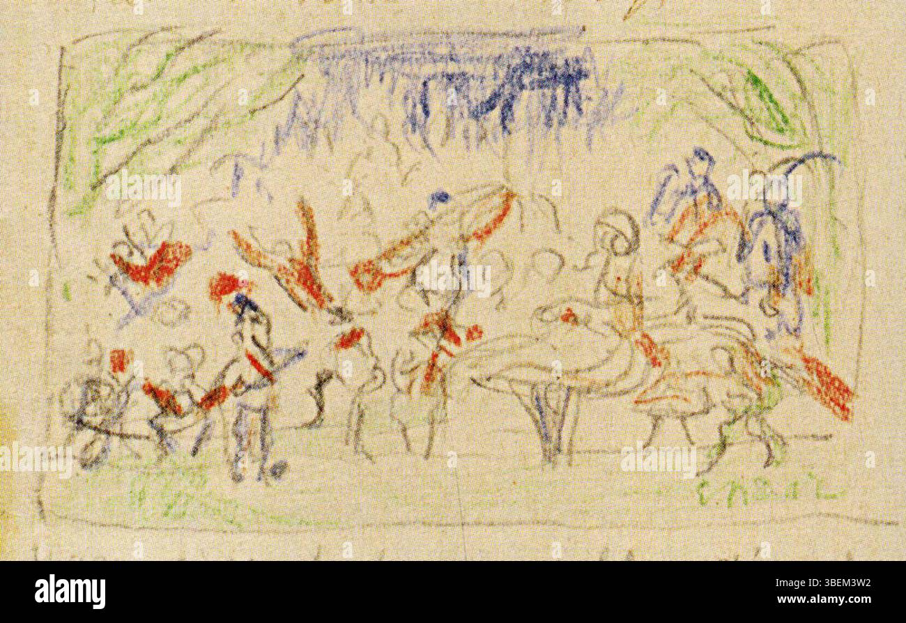 James Ensor’s *Whirling Dancing Girls* is a vibrant depiction of ...