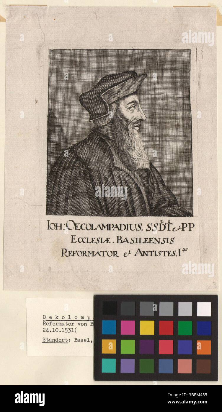 This black-and-white copper engraving from between 1500 and 1599 ...