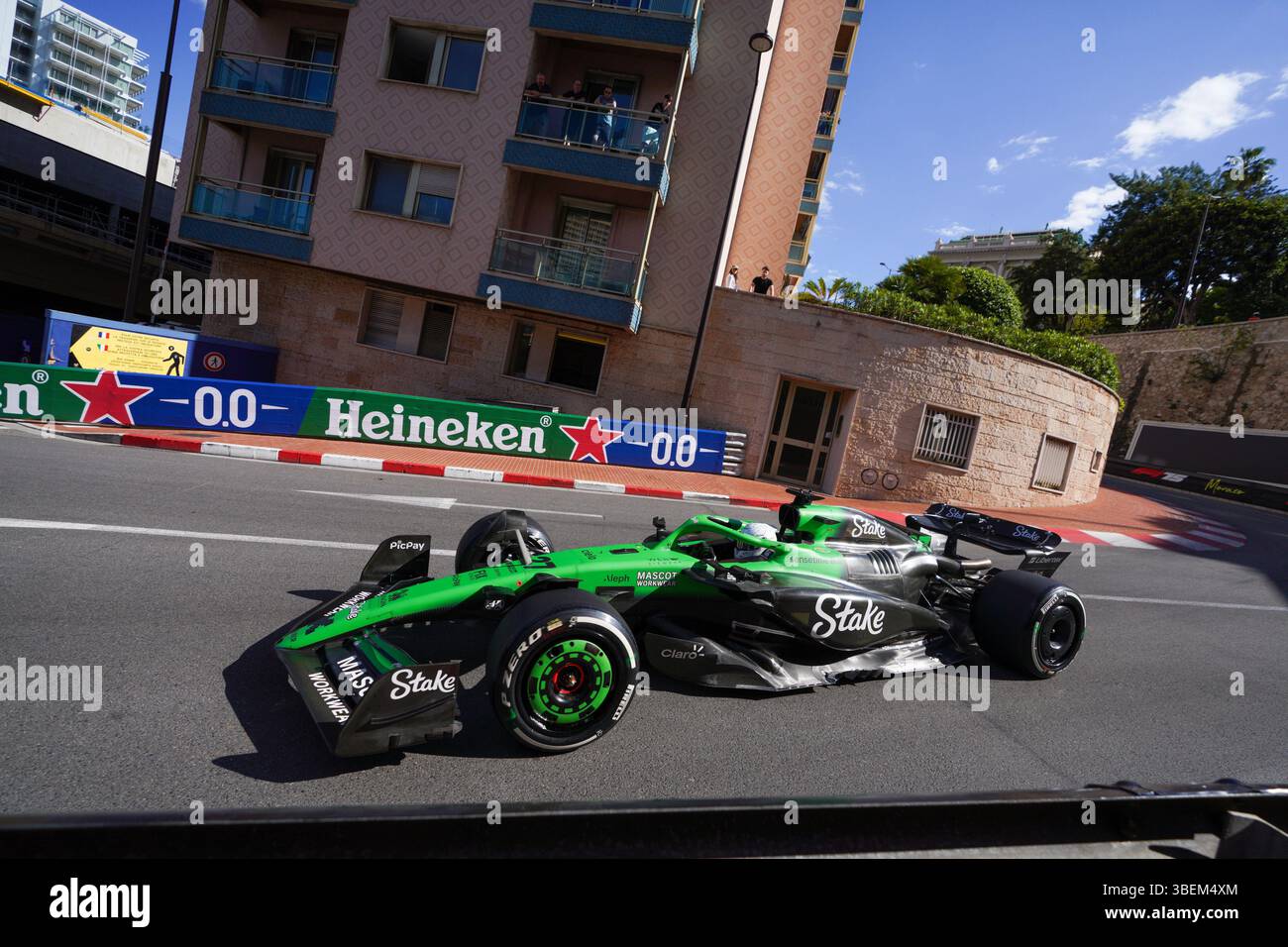 Nico Hulkemberg of Germany driving the (27) Stake F1 Team Kick Sauber ...