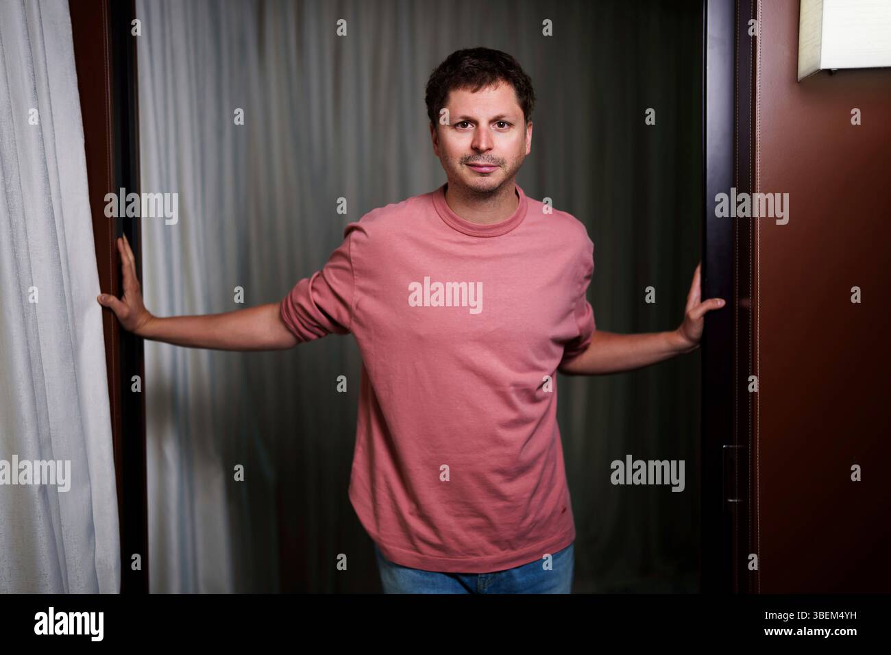 Michael Cera poses for portrait photographs for the film 'The ...
